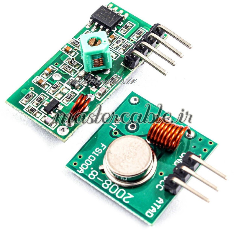 خرید و قیمت ماژول فرستنده و گیرنده 433MHz ASK | ترب